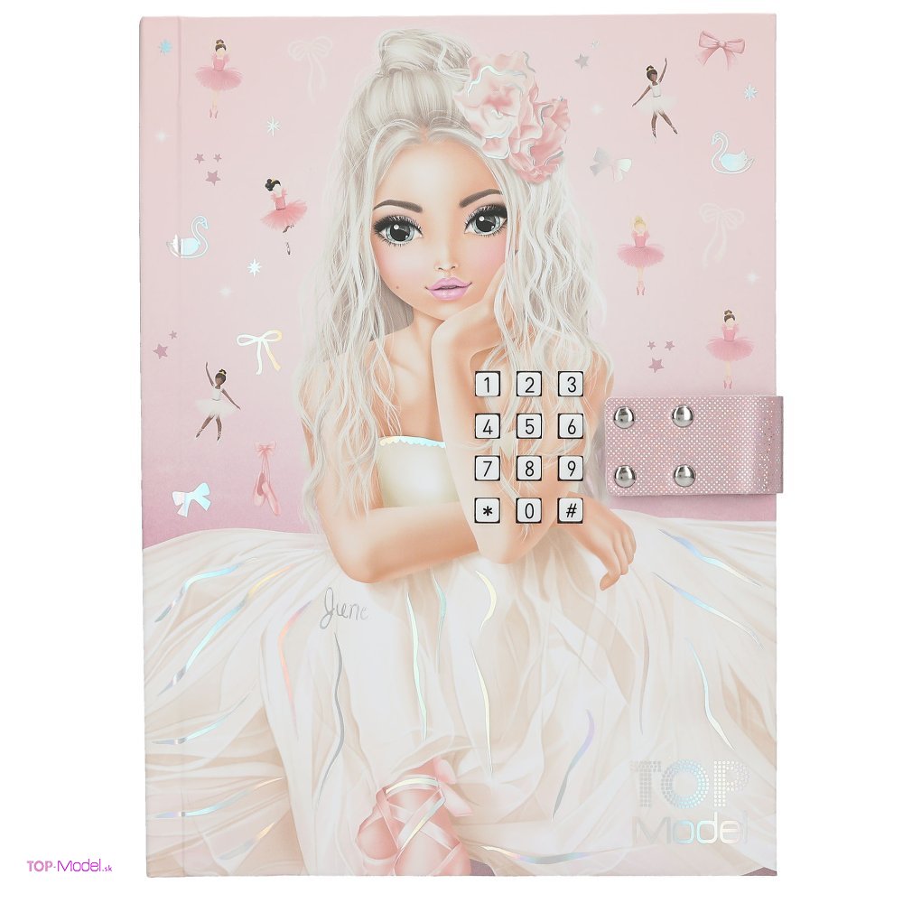 Diár Top Model na číselný kód BALLET :: TOP-Model.sk