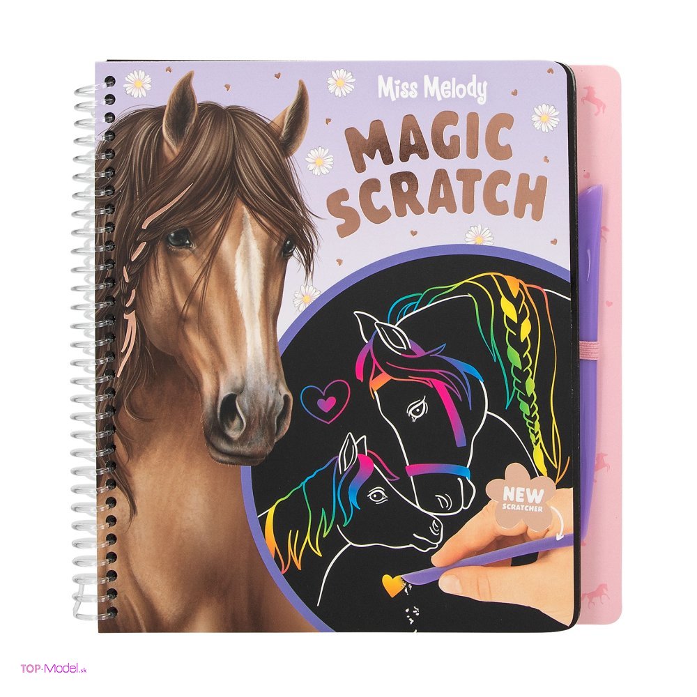 Magic Scratch Book Miss Melody :: TOP-Model.sk