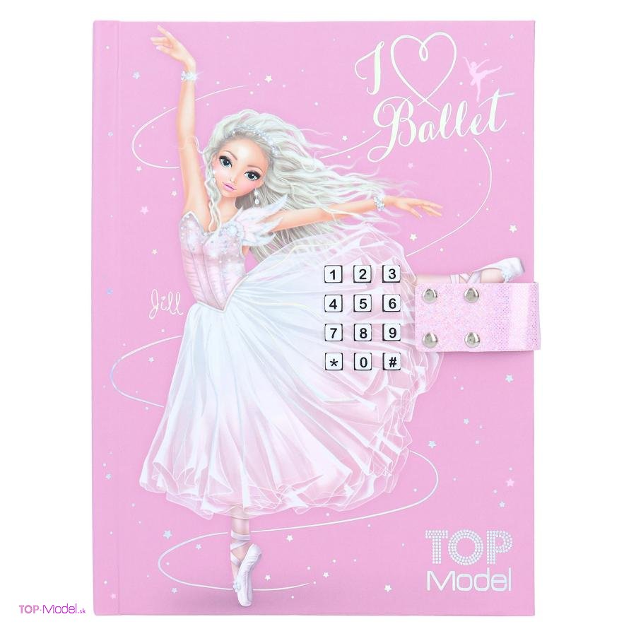 Diár Top Model na číselný kód BALLET :: TOP-Model.sk